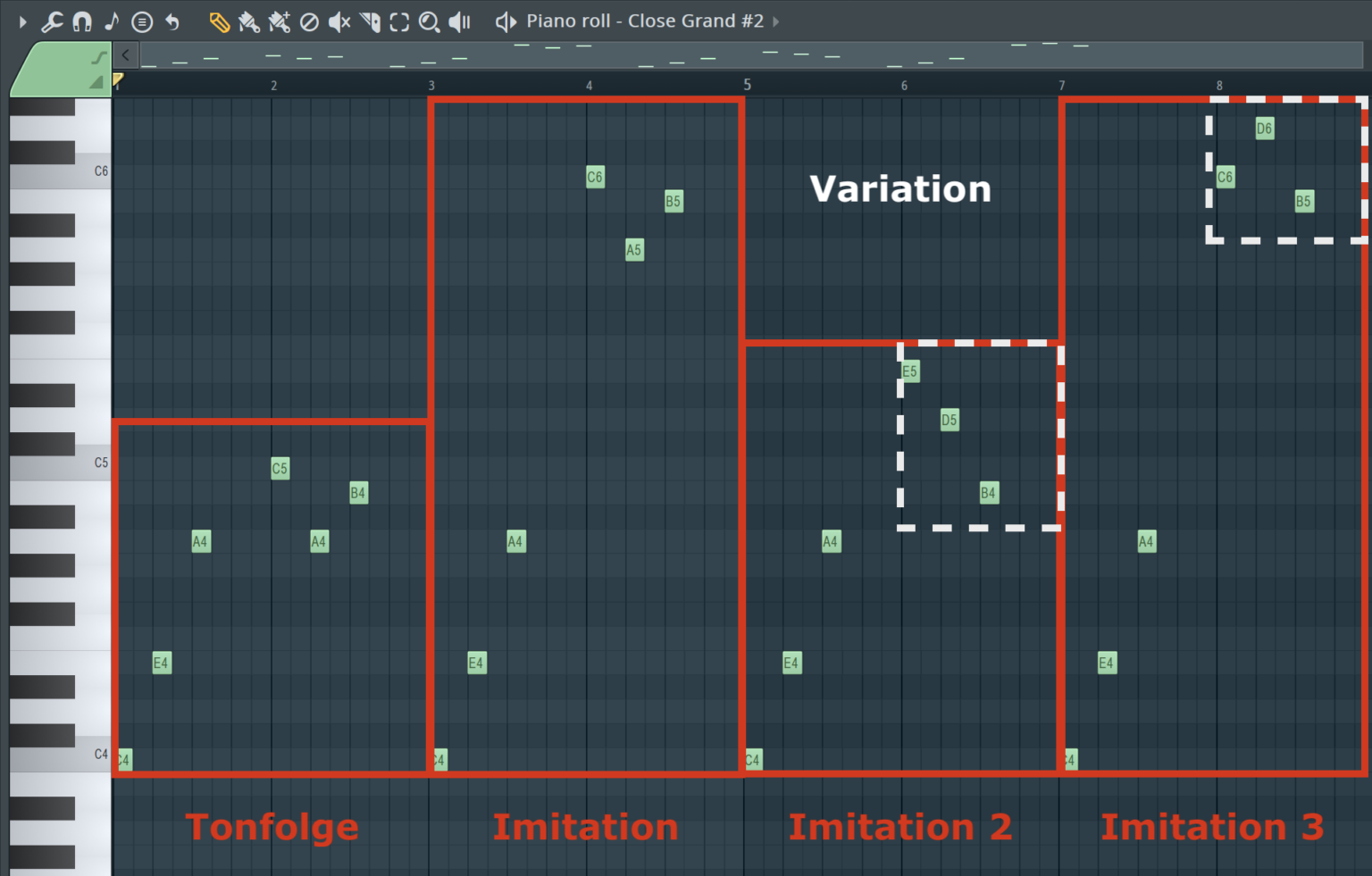 Imitation in der Musik - leicht erklärt + Beispiele